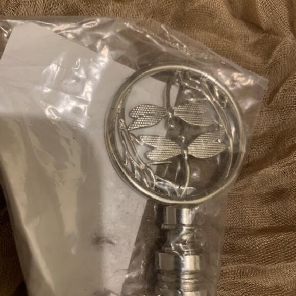 Accents | Lamp Topper Finial Silver Metal Dragonfly Brand New | Poshmark